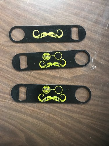 Lot Of 3 SAMUEL ADAMS Curious Traveler Shandy Mustache Metal | eBay