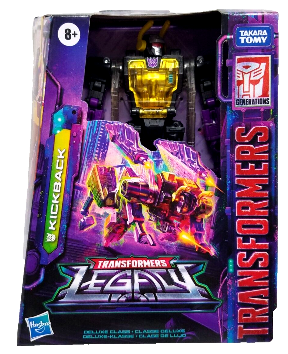 Studio Series 86 Transformers Legacy Deluxe Kickback In-Hand Images ...