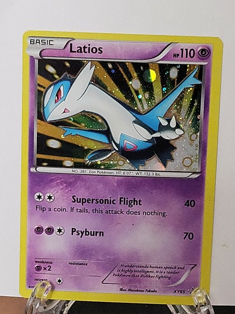 Pokémon TCG Latios XY Black Star Promos XY65 Holo Promo for sale online ...
