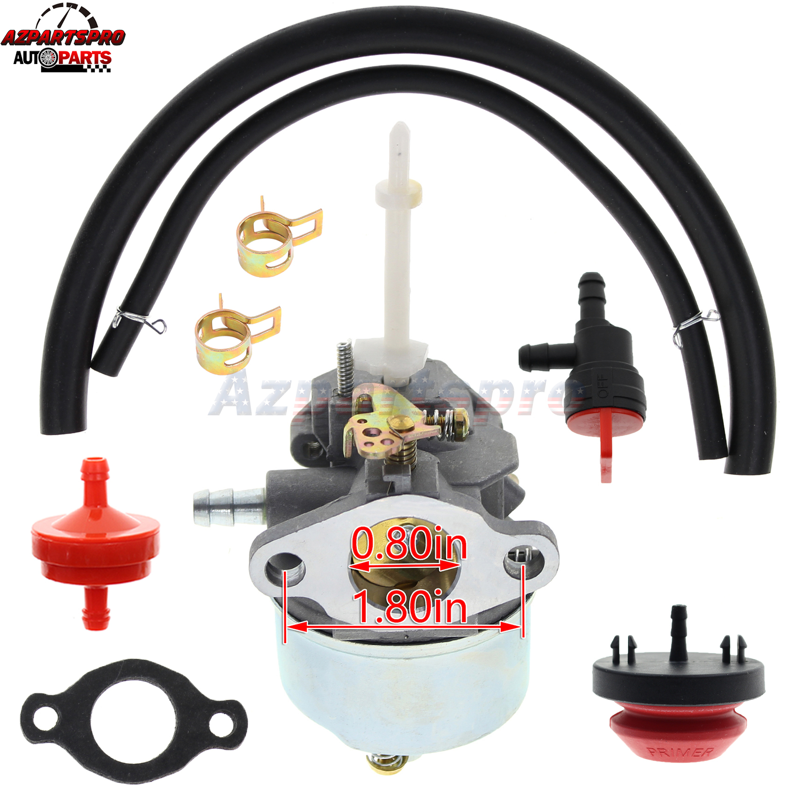 Carburetor Carb for Toro 3521 21 inch Snowthrower with 3.5 HP Tecumseh ...