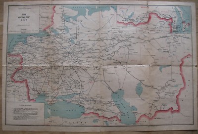 Soviet Rail Map