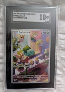 Bulbasaur 2024 Scarlet & Violet: Stellar Crown #143/142 Illustration Rare Price Guide - Sports ...