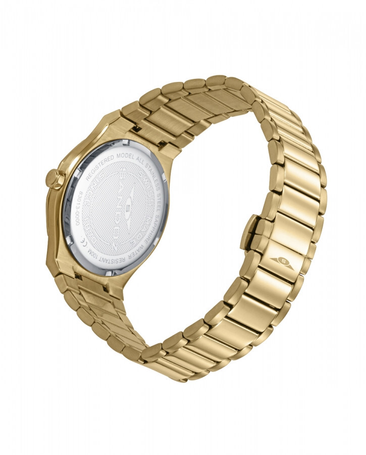 Sandoz Men's Gold Style Swiss Made Watch 83013-83 40 Mm | eBay UK