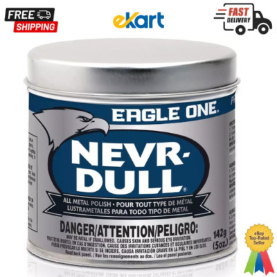 Eagle One Car Polish, Nevr-Dull Wadding Metal Polish, 5 Oz pack 2 | eBay