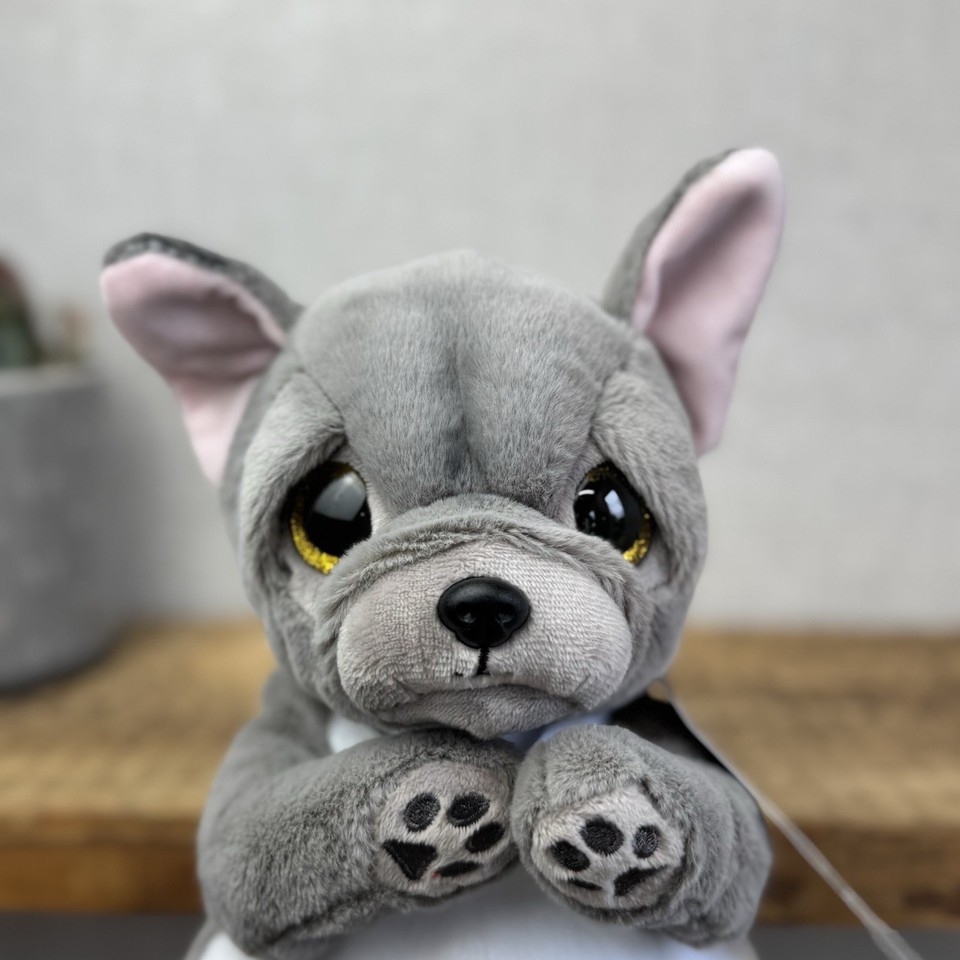 TY Beanie Bellies - Wilfred the Dog 15cm - Large Beanie French Bulldog ...