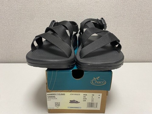 Chaco Men's Banded Z Cloud Sandal, JCH106829, Black US 10M, UK 9M, EU 43 | eBay