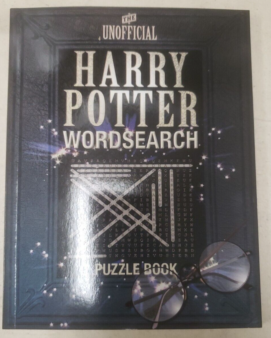 The Unofficial Harry Potter Wordsearch Puzzle Book JK Rowling BRAND NEW ...