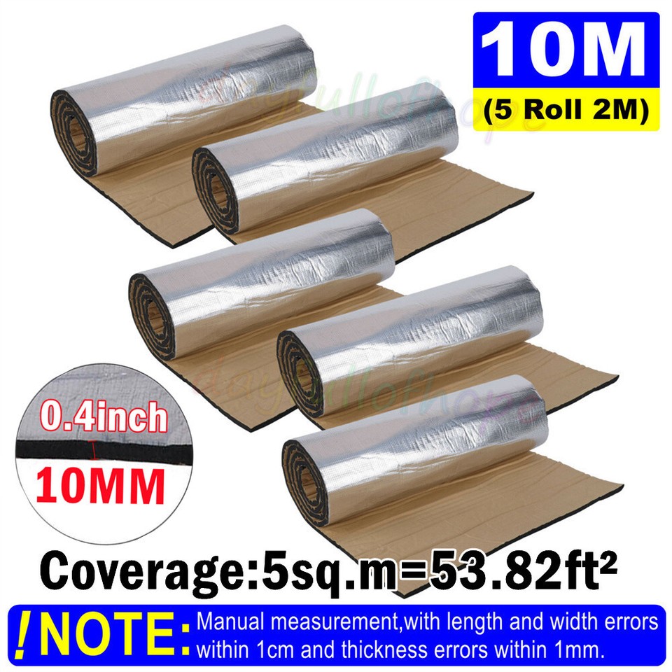 10m Camper Van Insulation Self-adhesive Closed Cell Foam Thermal ...