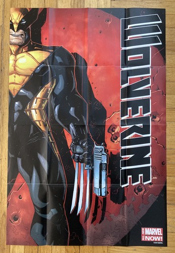 WOLVERINE #1 Promo POSTER 24 x 36 All-New Marvel Now Ryan Stegman Comic ...
