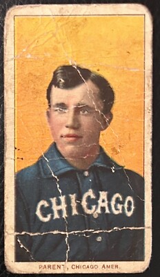 1909 T206 Freddy Parent Piedmont Back Poor w/ Back Stamp Baseball Card ...