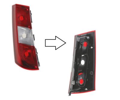 LAMPE FEU POUR DACIA DOKKER 11.2012- ARRIERE GAUCHE 265551619R !! | eBay