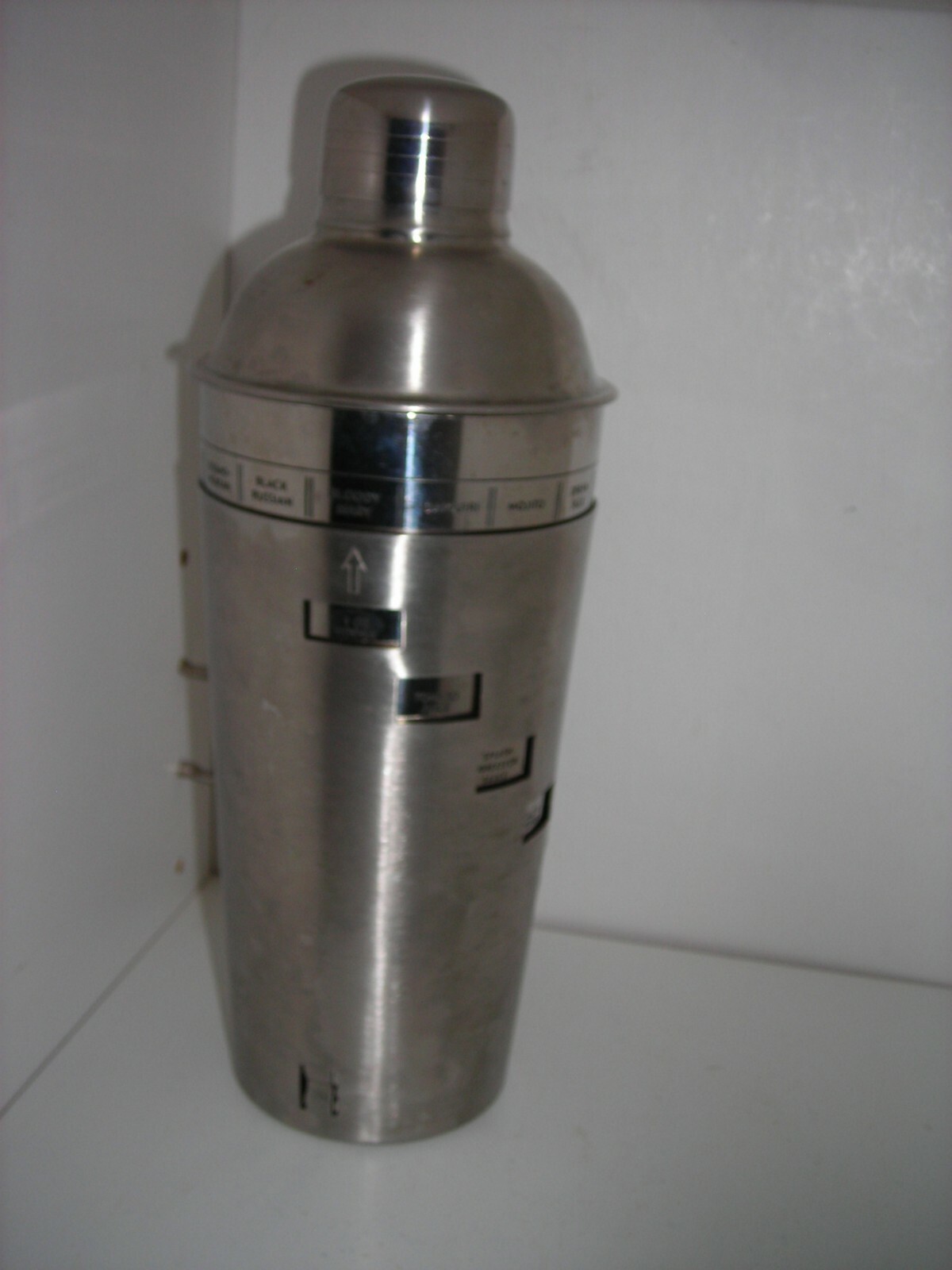 Chefmate Stainless Steel RECIPE COCKTAIL SHAKER Mixer 28 oz | eBay