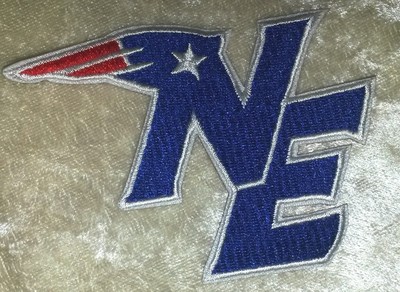 New England NE Patriots 3.5" Iron On Embroidered Patch ~ Free Tracking ...