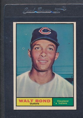 1961 Topps #334 Walt Bond Indians EX/MT *3565 | eBay