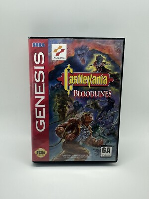 Castlevania: Bloodlines (Sega Genesis, 1994) 96427011521 | eBay