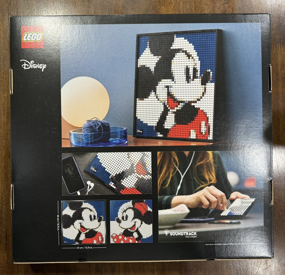 LEGO Art: Disney's Mickey Mouse 31202 - Retired - New Sealed ...