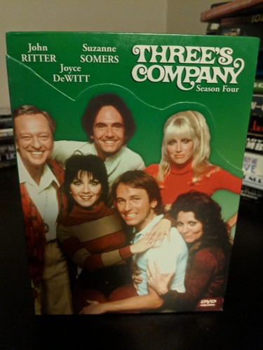 THREE'S COMPANY - Season Four (DVD, 2011, 4-Disc Set) John Ritter Box ...