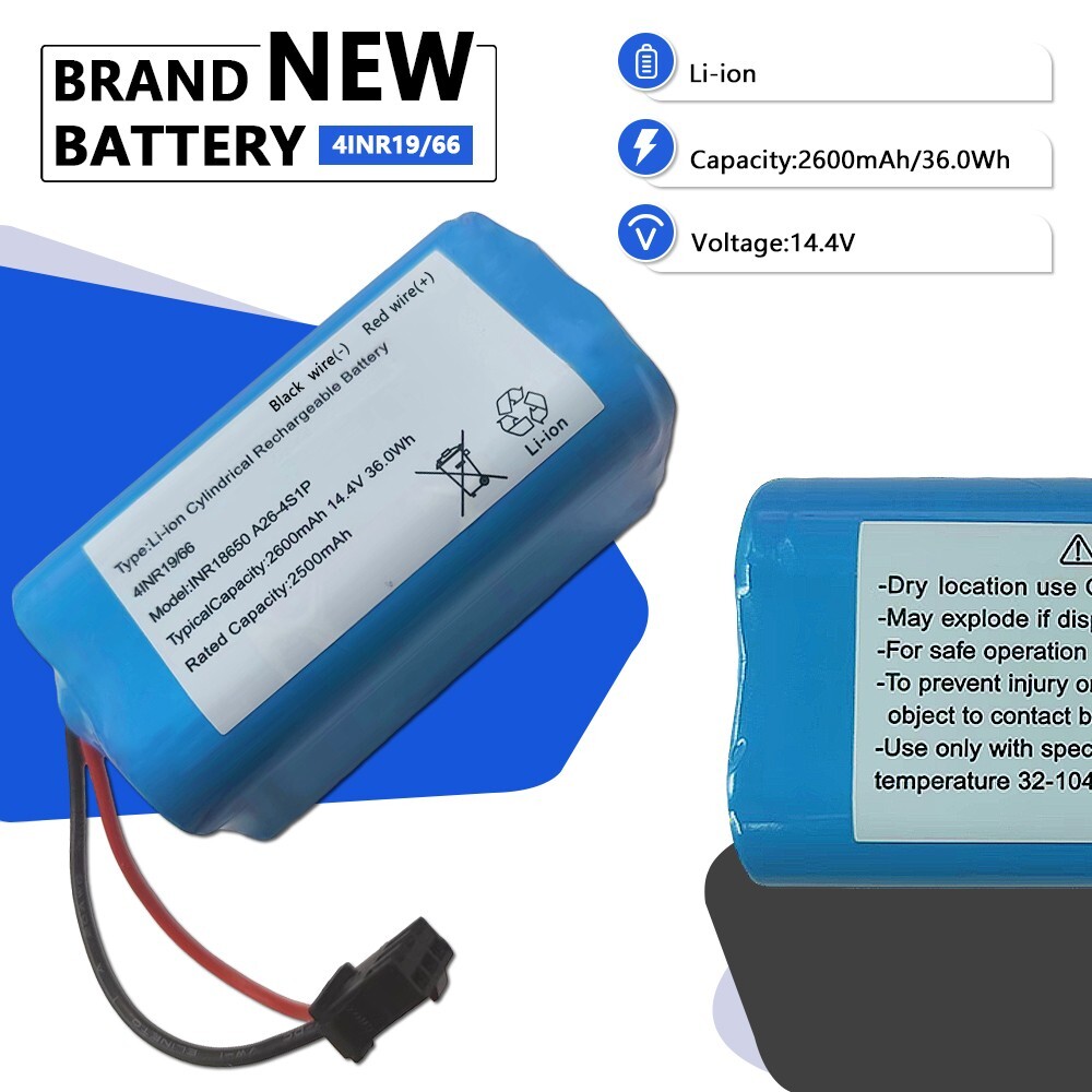 Replacement Battery for Ecovacs Deebot N79, N79S, N79SE, 500, DN622 ...