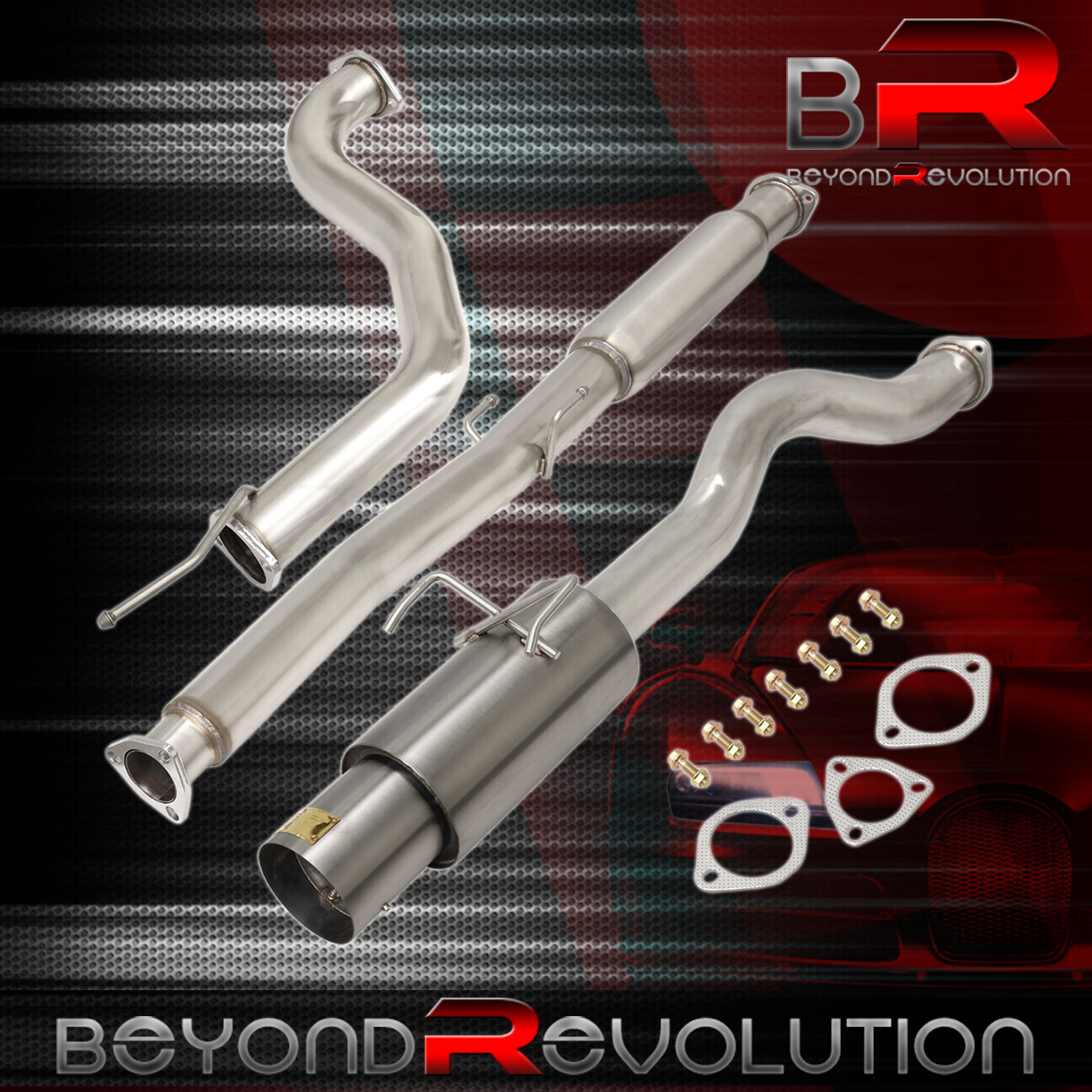 1994-2001 Acura Integra GSR DC 2/3DR 3" Catback Exhaust System + 4.5 ...
