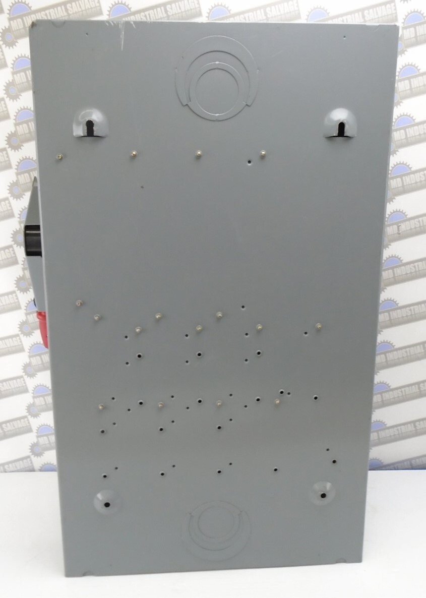 SQUARE D - H324N - FUSIBLE DISCONNECT - 200A - 240V - 3P4W 60HP ...