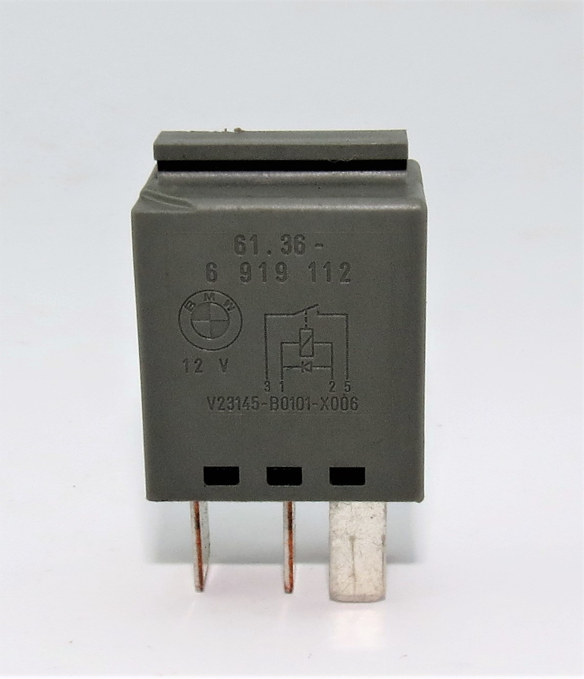 854-BMW (04-15) 4-Pin Silent Grey Wipers/ Heated Rear Window Relay ...