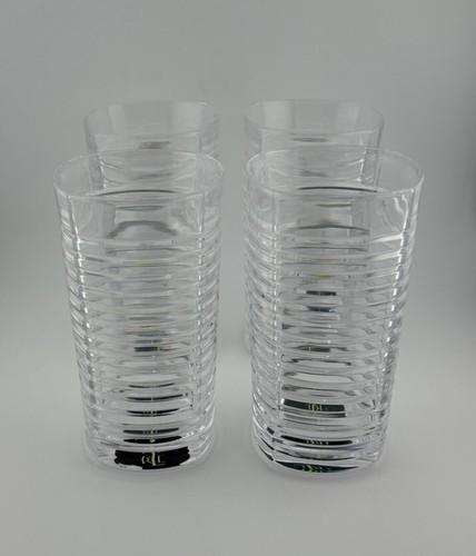 Ralph Lauren RLL 4 MERCER Crystal Highball Glasses NEW w Box - Rare ...