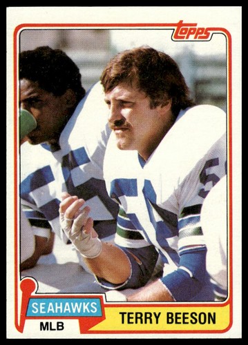 1981 Topps #191 Terry Beeson Seattle Seahawks NM+ | eBay