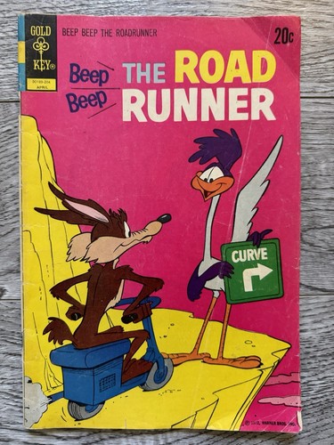 VINTAGE LOT of 3 Gold Key Beep Beep The Road Runner Comic Books [1969 ...