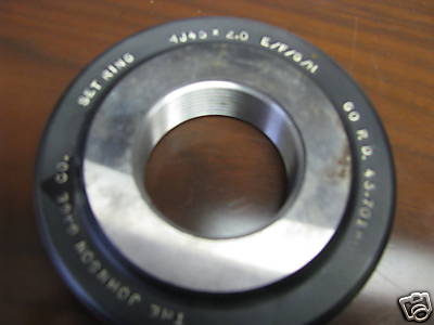 JOHNSON GAGE THREAD RING SET GAGE MJ45X2.0 E/F/G/H | eBay
