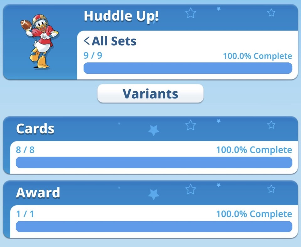 Disney Collect Topps Digital - Huddle Up! - set & Award | eBay