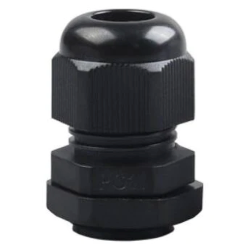 (10 pcs) New PG19 Black Plastic Waterproof Cable Gland 12-16mm Dia ...