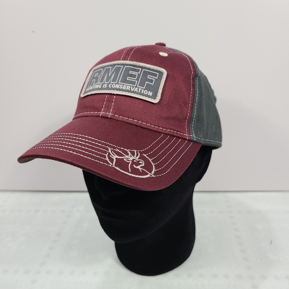 RMEF Sponsor Hat Strap back One Size Rocky Mountain Elk Foundation New ...