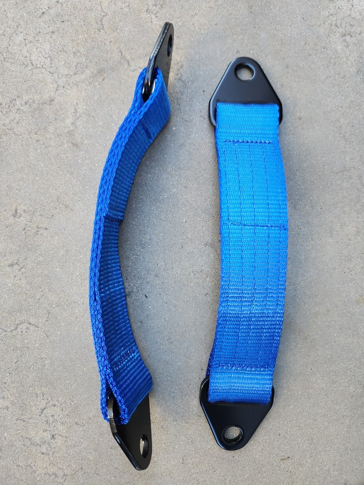 Suspension Limit Straps, Suspension Limiter, 18" Blue, Pair | eBay
