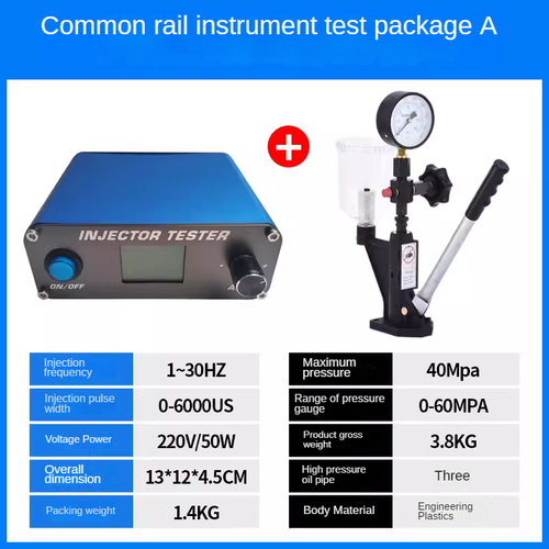 Injector Nozzle Calibrator Tester Hand Pressure Calibrator Fuel Pump ...