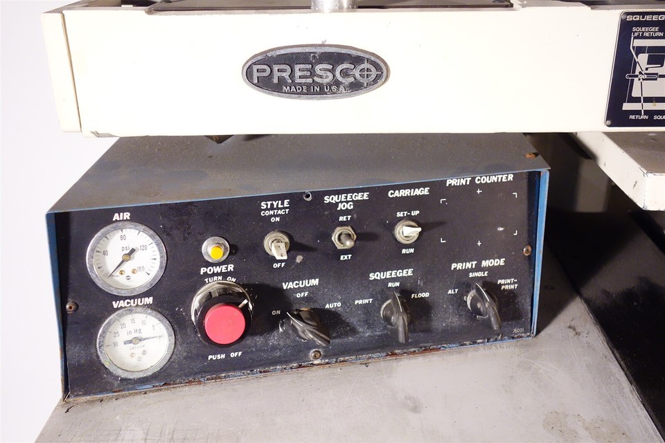 AMI Presco Model 465 Screen / Printer Semiconductor PCB Presco | eBay