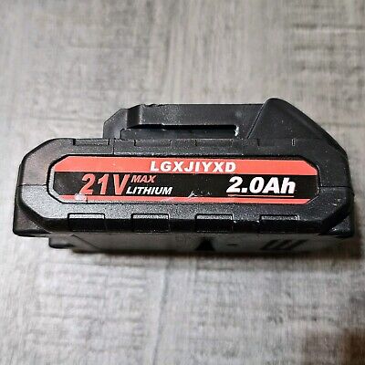 LGXJIYXD 21V MAX Lithium Replacement Battery 2000mAh 2.0Ah Power Share ...