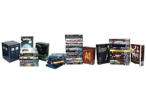 60+Sci-Fi, Thrillers & Crime, Adventure & Fantasy DVD/Blu-Ray Bundles ...