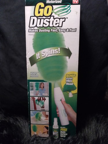 NEW Motorized Go Duster - As Seen On TV Product Bonus Head And Spray ...