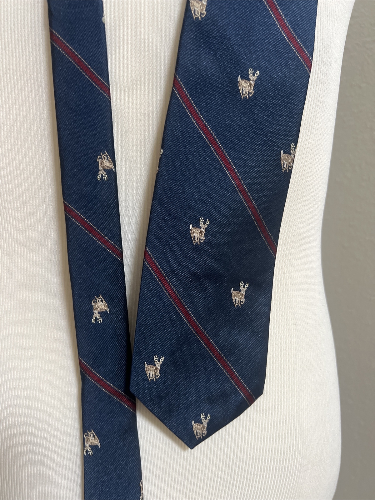 LL Bean Necktie WHITETAIL DEER CATALOG COVER FALL 194… - Gem