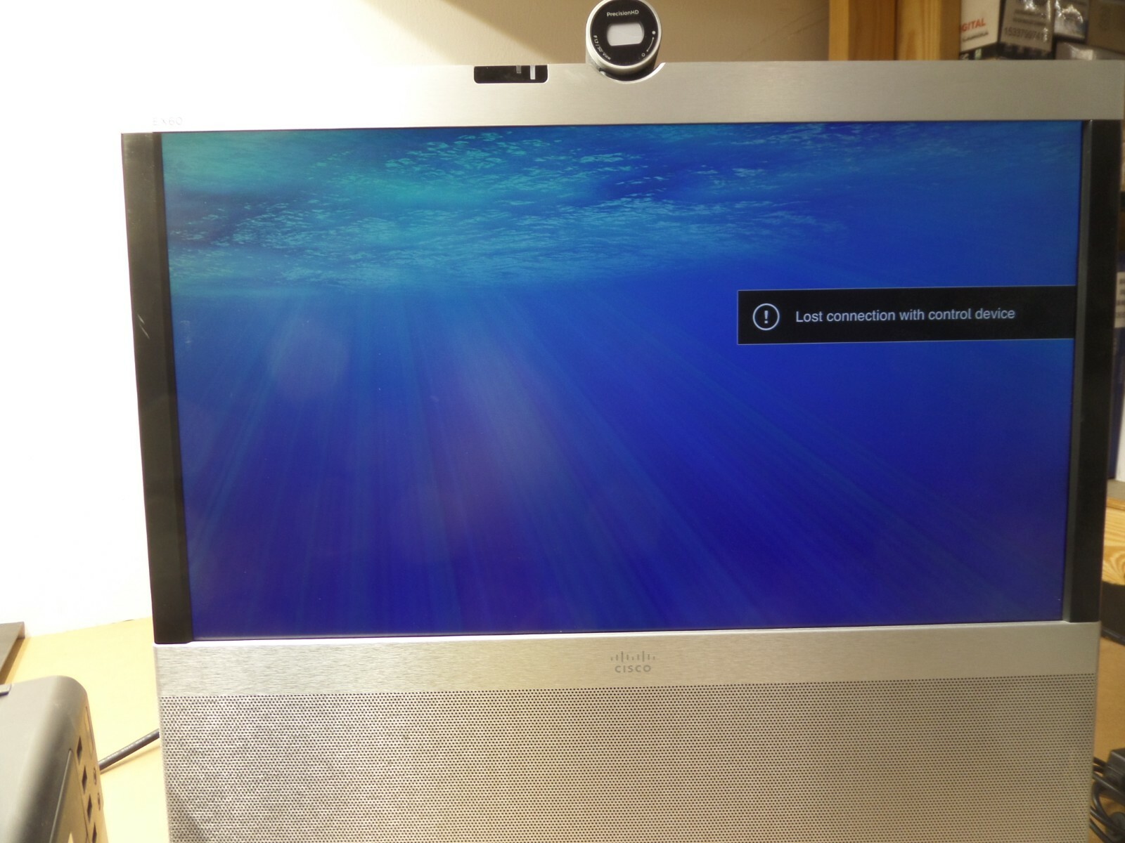 Cisco EX60 CTS-EX60-K9 TelePresence Video Screen Conference System Loc ...