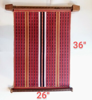 Beautiful Filipino Mid Century Hand Woven Tapestry Philippines 36 ...