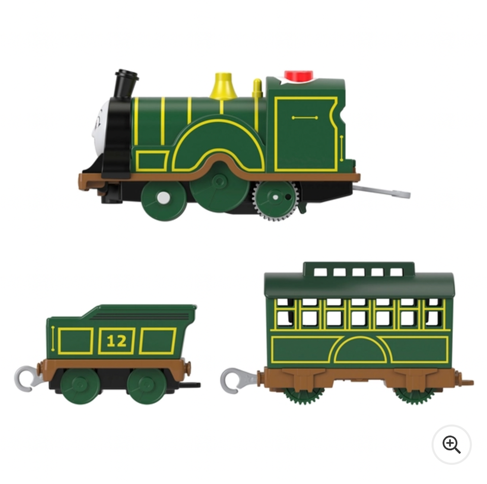 Thomas & Friends Motorised Train Engine Talking Emily Trains Toy ...