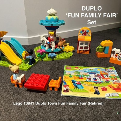 Lego 10841 Duplo Town Fun Family Fair (Retired) + EXTRAS | eBay