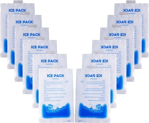 12Pcs Gel Ice Packs for Cooling Vest - Cold Packs for Ice Cooling ...