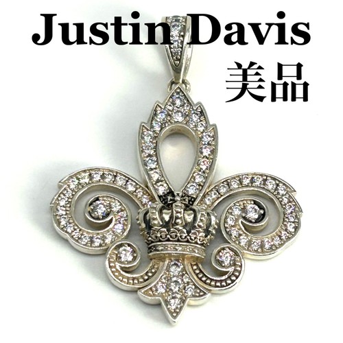 Justin Davis Silver 925 Sparkling F.D.L. Pendant Necklace Excellent ...