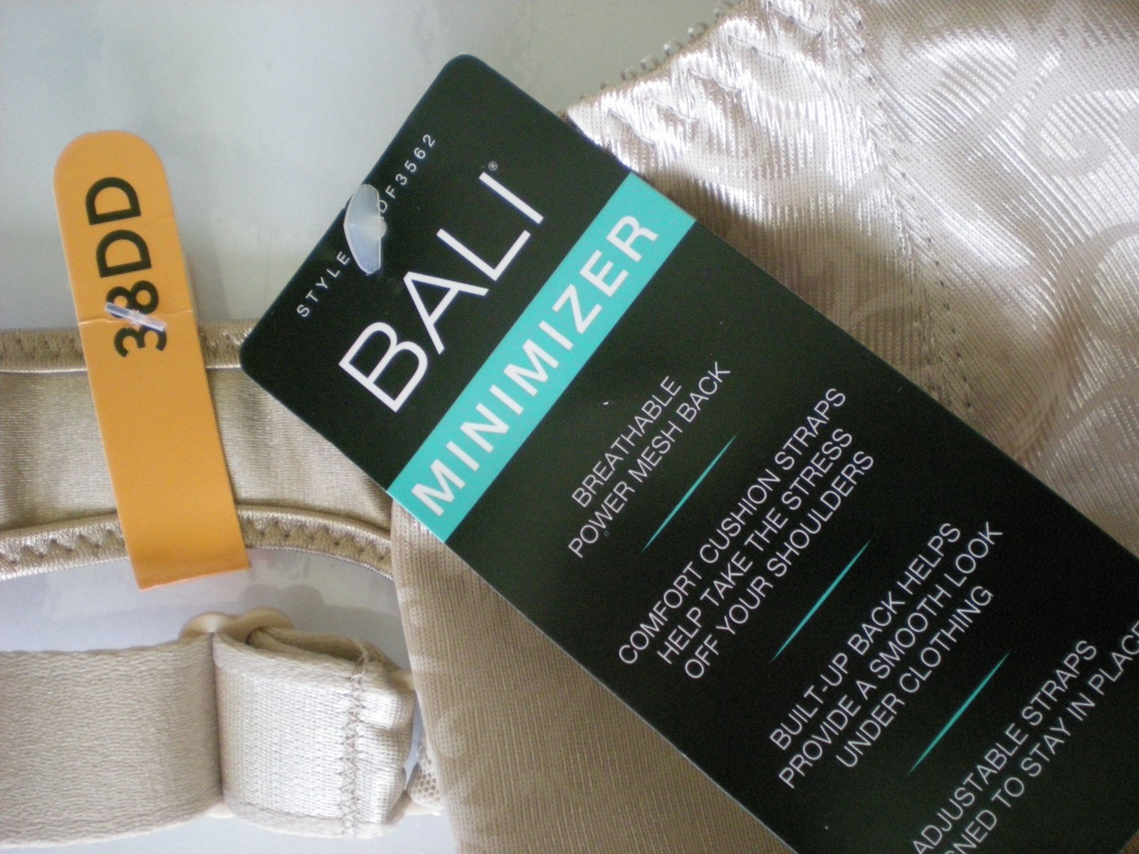 Bali Minimizer 38DD Bra Underwire Nude Style 3562 NEW | eBay