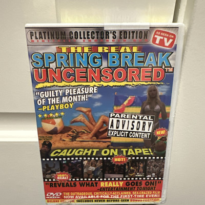 The Real Spring Break Uncensored DVD English 2003 Rare Documentary | eBay