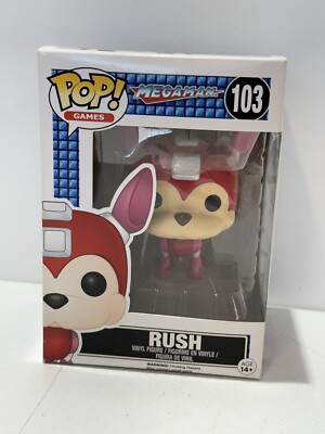 Funko POP! Games Mega Man Rush #103 Vinyl Figure New | eBay
