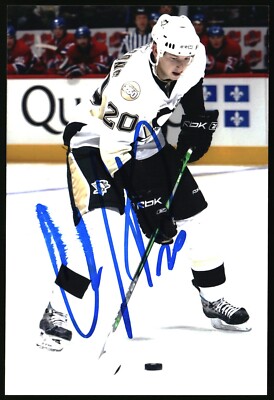 Colby Armstrong Autographed 4x6 Color Photo Pittsburgh Penguins #20 F ...