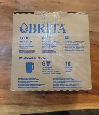 Metro Water Filter Pitcher with Smartlight Filter Change Indicator Bpa ...